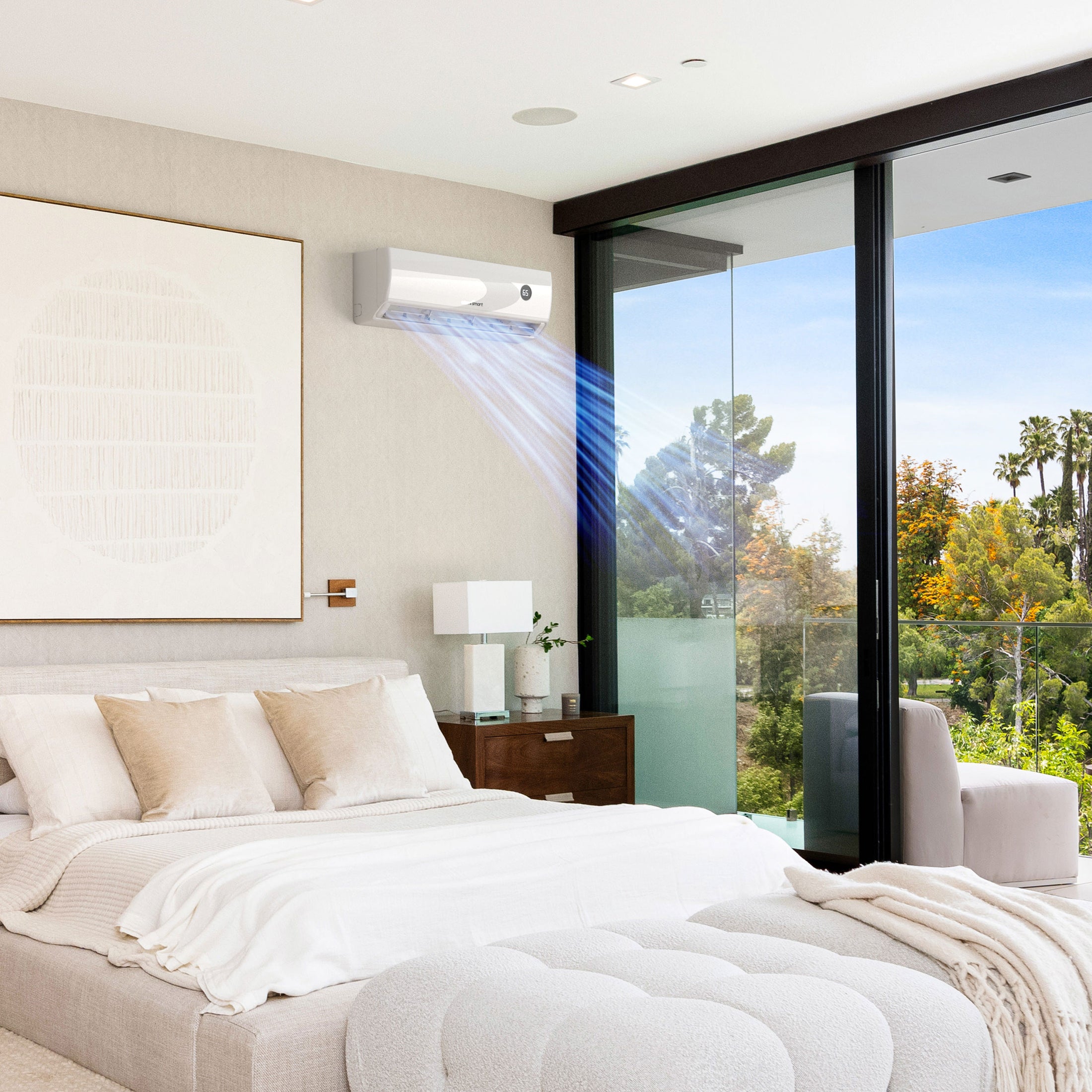 Tempestas Ductless Mini Split AC | 12K BTU Mini Split System – Atomi Smart