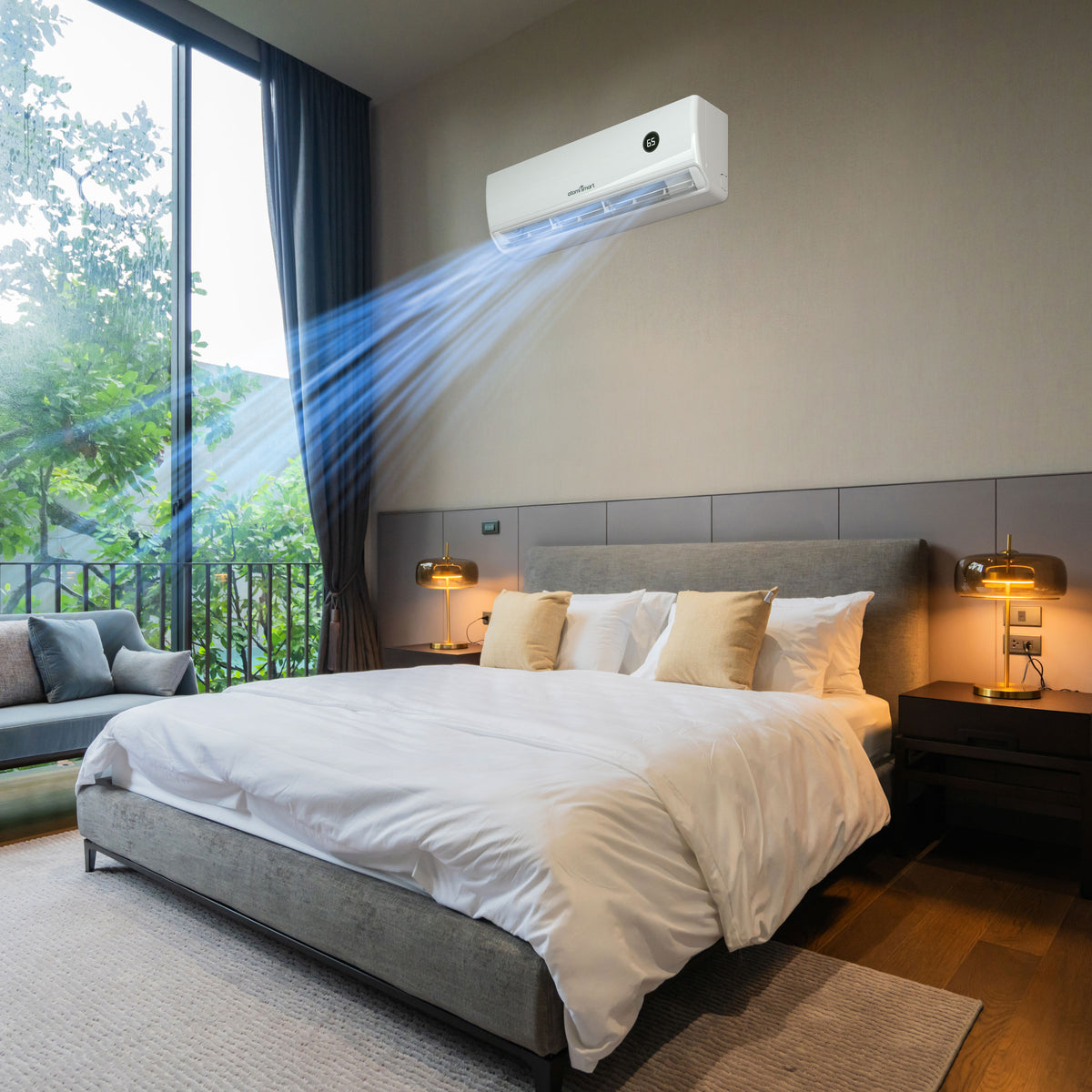 Tempestas Ductless Mini Split AC | 12K BTU Mini Split System – Atomi Smart